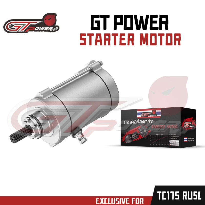 GT POWER Starter Motor CG200 / RUSI 175 / RUSI TC175（ 11T CW ）Made In ...