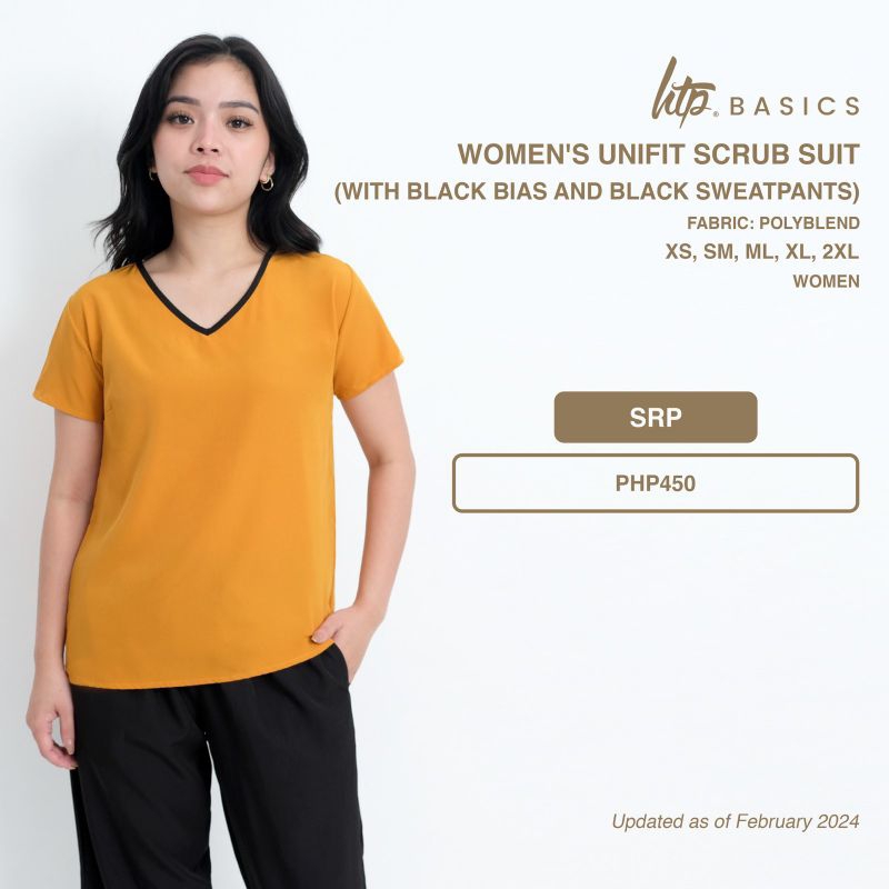 htploocalover | HTP Basics Women's Unifit Scrub Suit with Black Bias ...