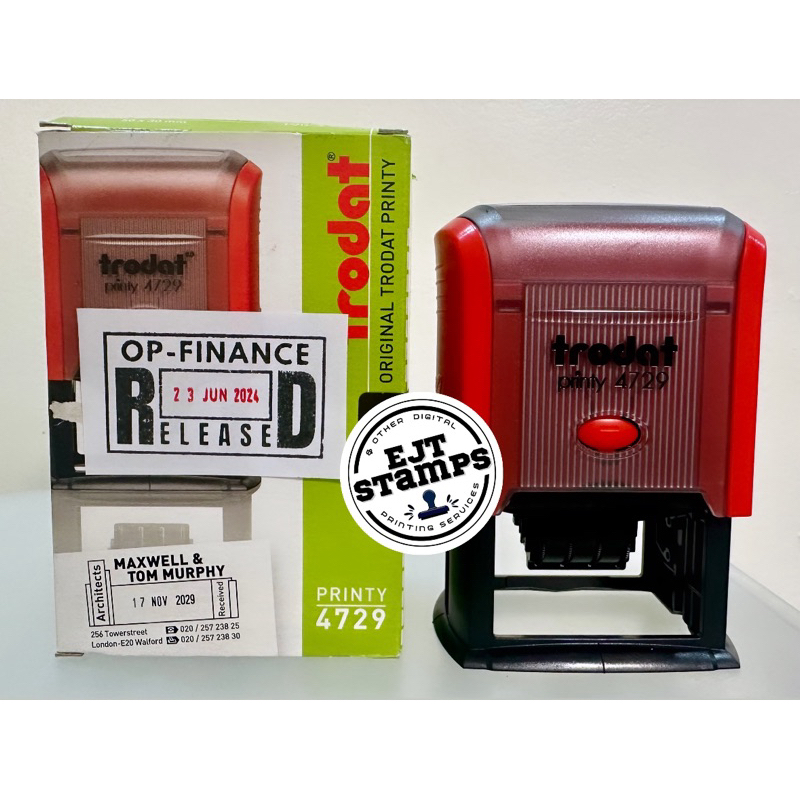 Trodat 4729 Customized Self-Inking Stamp | Shopee Philippines
