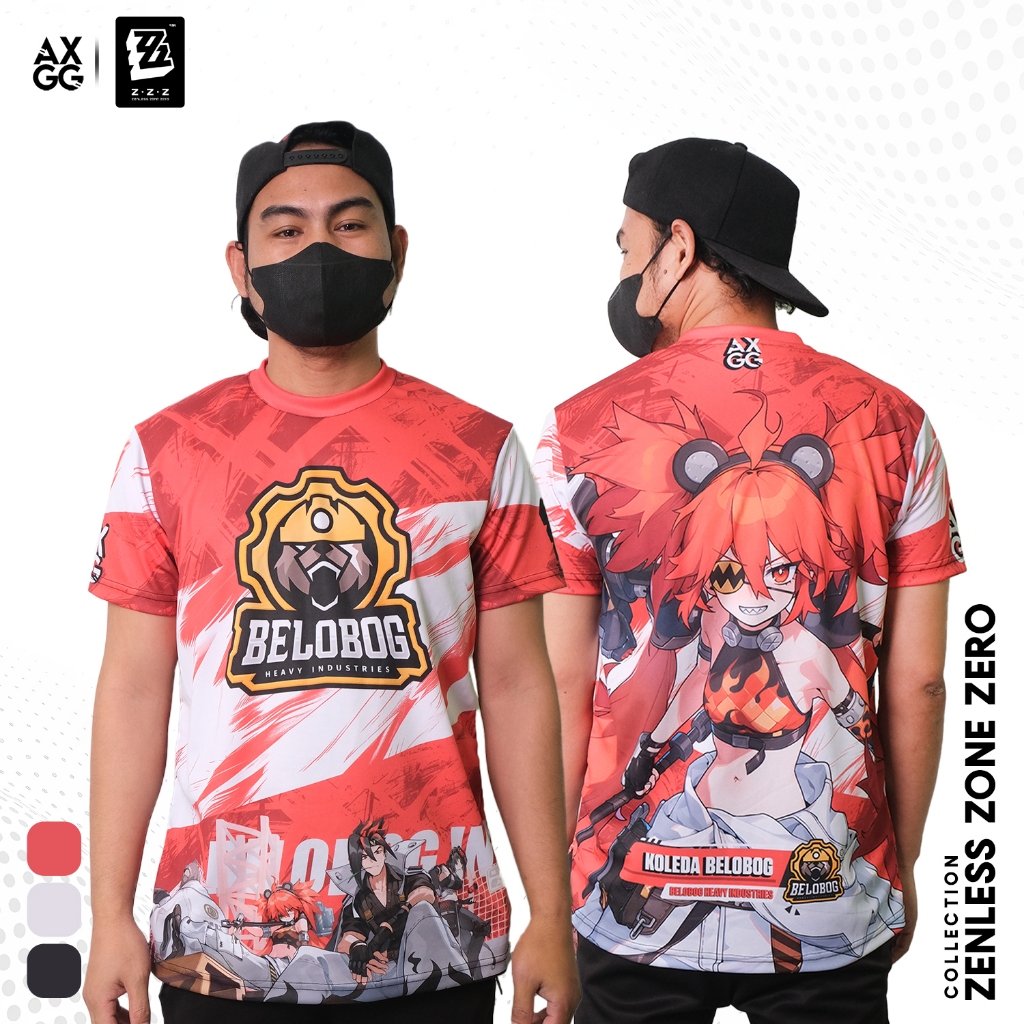 AXGG ' Zenless Zone Zero ' - Gaming Shirt | Shopee Philippines