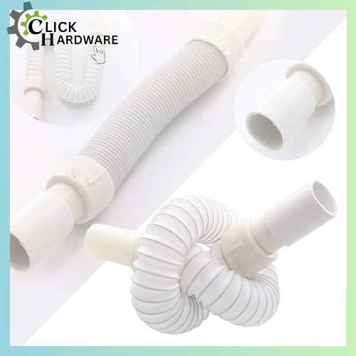 Basin Drain Pipe Trap S-Shaped Flexible Sink Trap Stretch Water Pipe ...