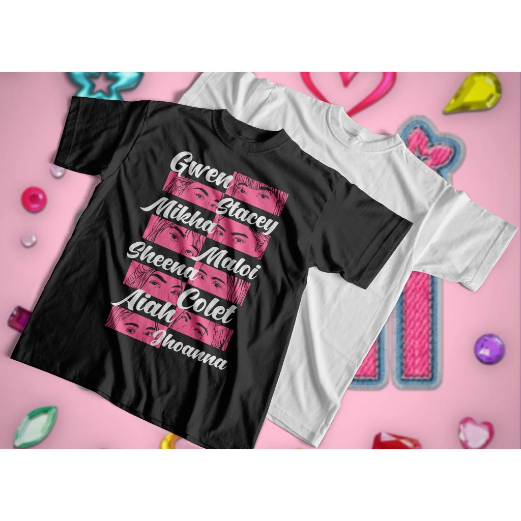 BINI DESIGN SHIRT IN COTTON | Shopee Philippines