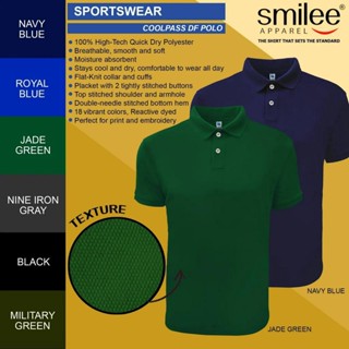 Smilee Apparel Drifit Coolpass DF Polo Shirt | Shopee Philippines