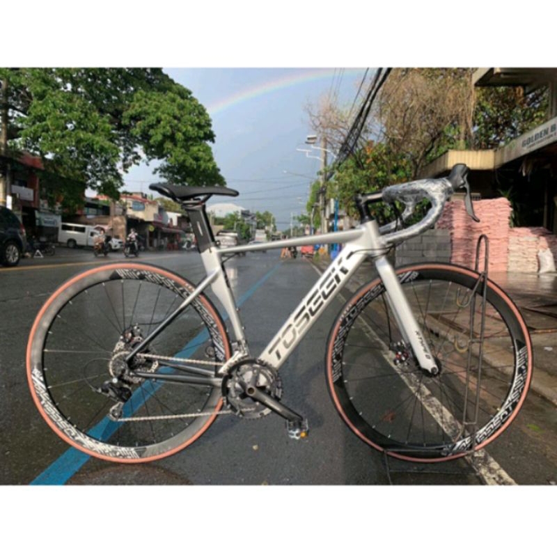 TOSEEK R-TYPE AERO ALLOY ROADBIKES STI 2×9 ROAD BIKE | Shopee Philippines