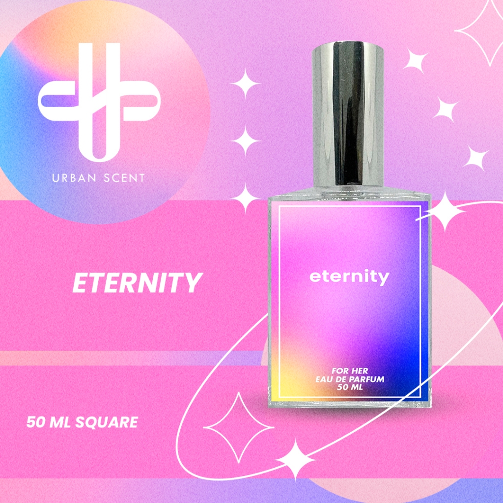 URBAN SCENT Inspired Oil Based Perfume - 019 - Eternity W 50ML Square ...