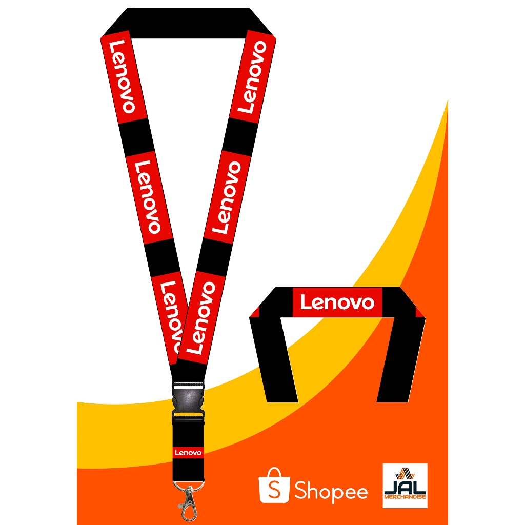 Lenovo ID lace design / ID lanyard / ID sling | Shopee Philippines