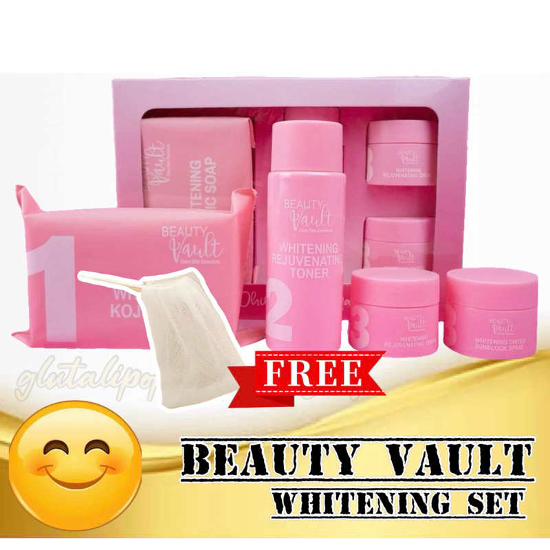 AUTHENTIC Beauty Vault Glass Skin Essentials Whitening / Maintenance ...