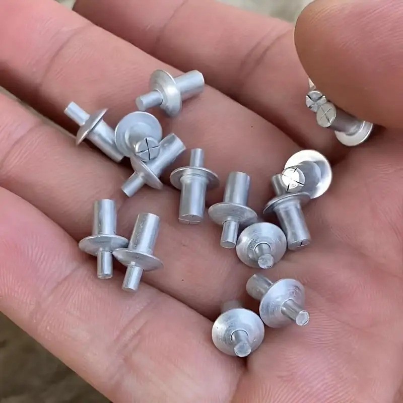 50Pcs Aluminum Alloy Drive Rivets Hammer Drive Expansion Aluminum Nail ...