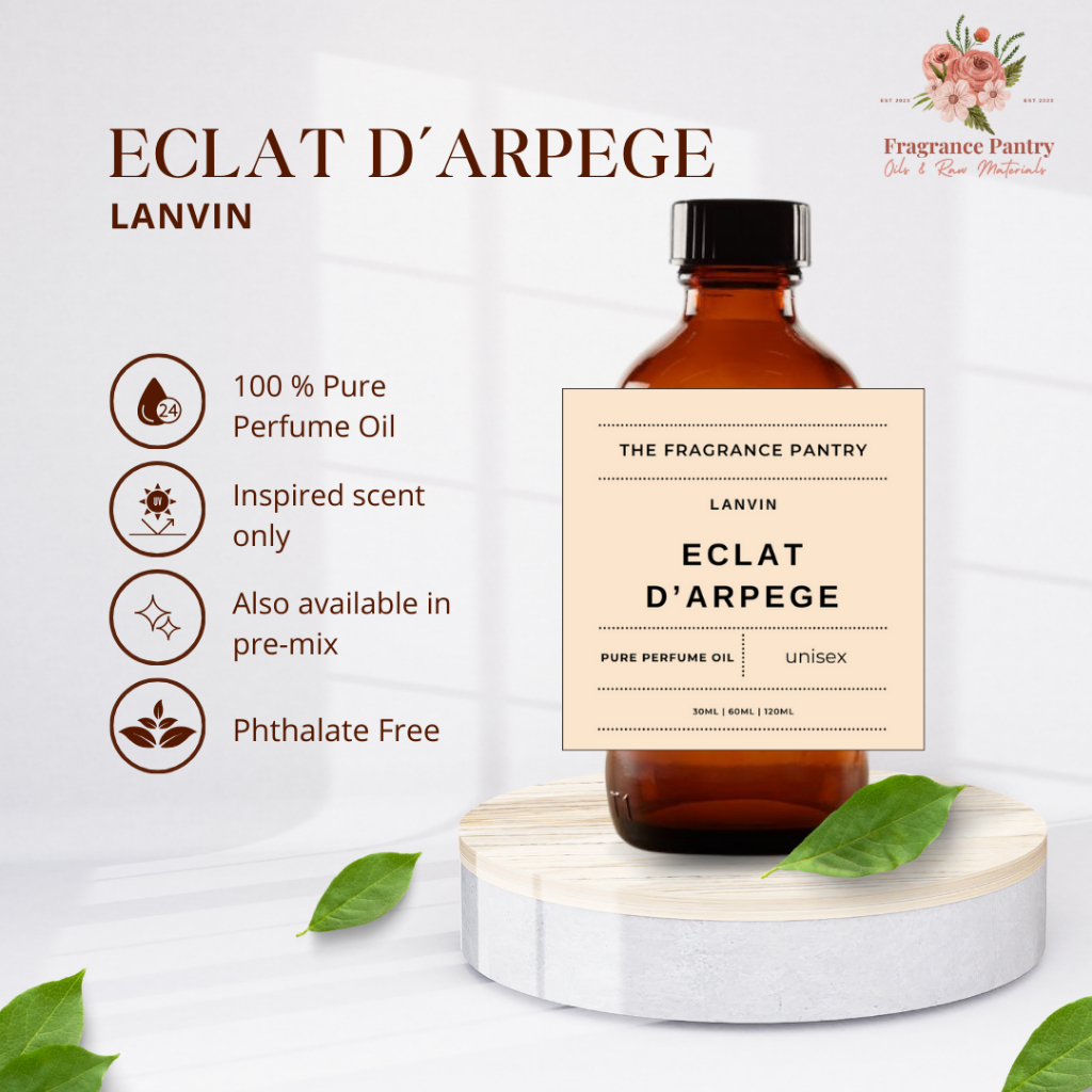 Eclat D'Arpege Inspired Pure Fragrance Oil (For candles, body products ...