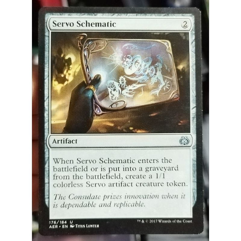 Servo Schematic (Magic the gathering) | Shopee Philippines