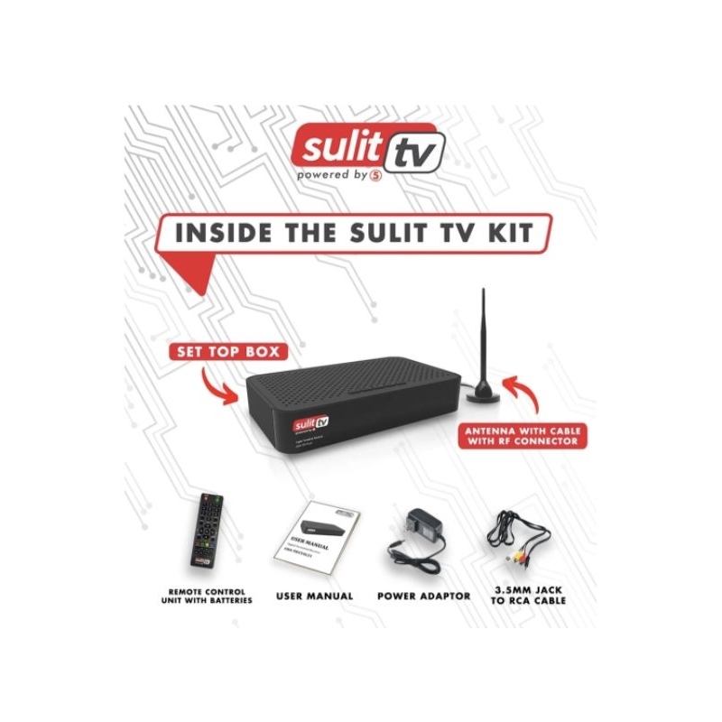 Sulit TV powered by TV5, Digital TV receiver | Shopee Philippines