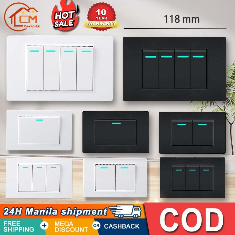 CM Wall Switch for Light Universal House Electrical Switch Modern Wall ...