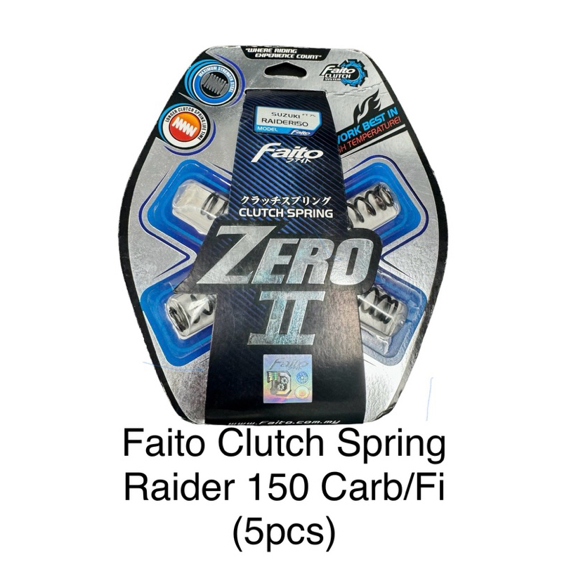Faito Clutch Spring for Raider 150 Carb/Fi (5pcs) | Shopee Philippines
