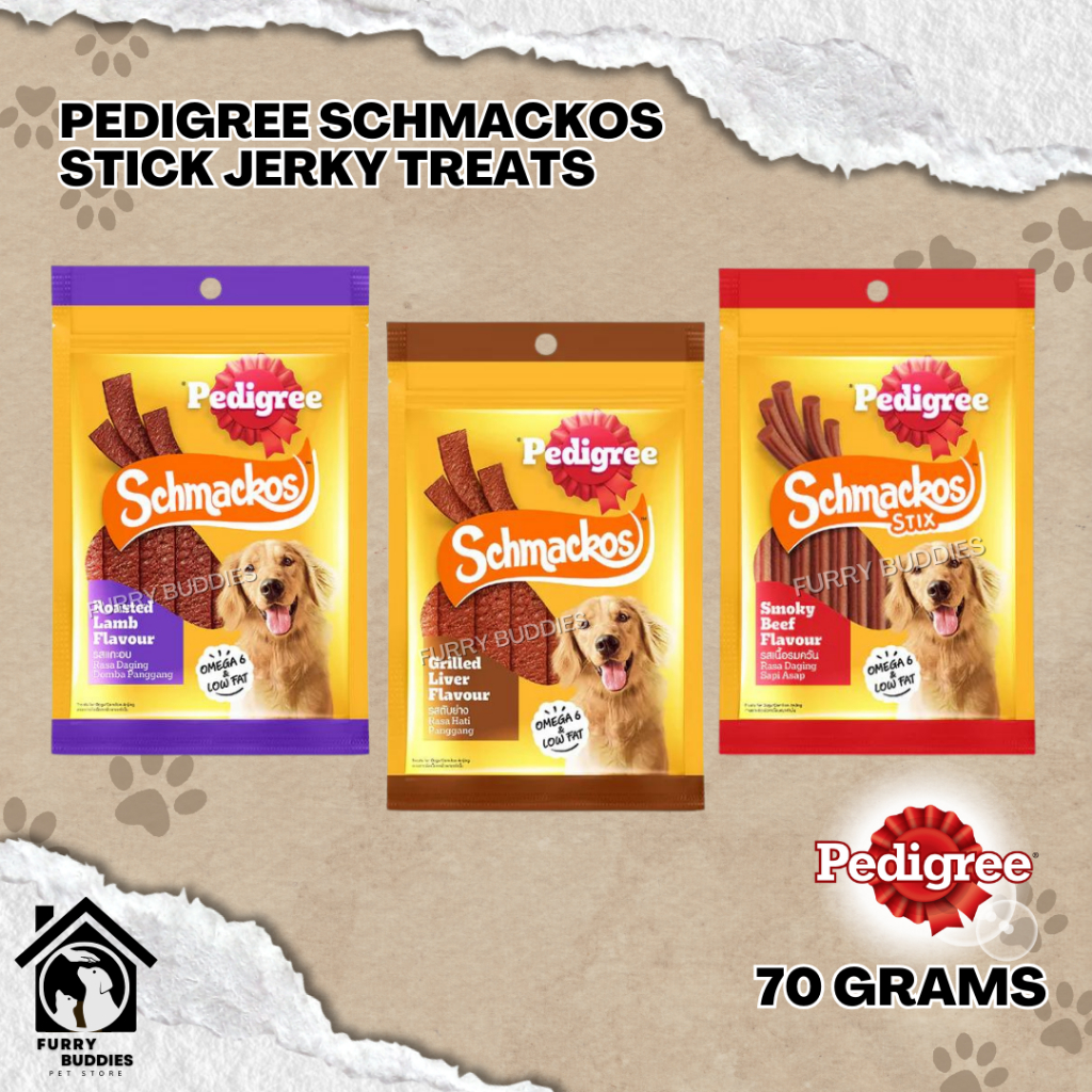 PEDIGREE SCHMACKOS STICK JERKY TREATS (70 GRAMS) | Shopee Philippines