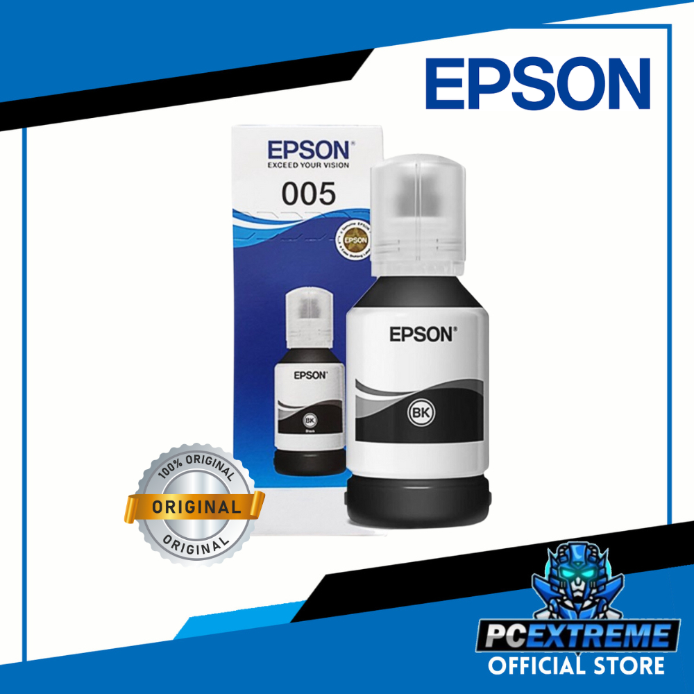 Epson 005 High Capacity Black Ink Bottle 120ml C13T03Q100 for M1100 ...
