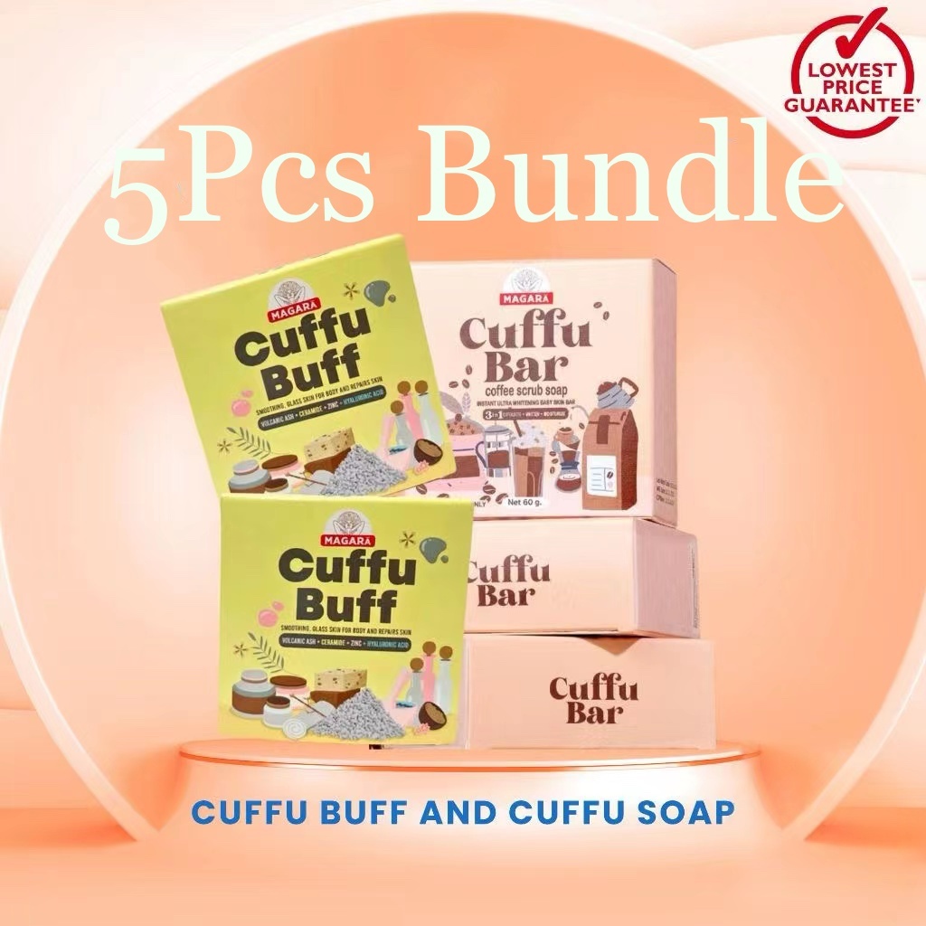 Magara Skin Cuffu Bar Coffee Scrub Soap 60g | Cuffu Buff Volcanic Ash ...