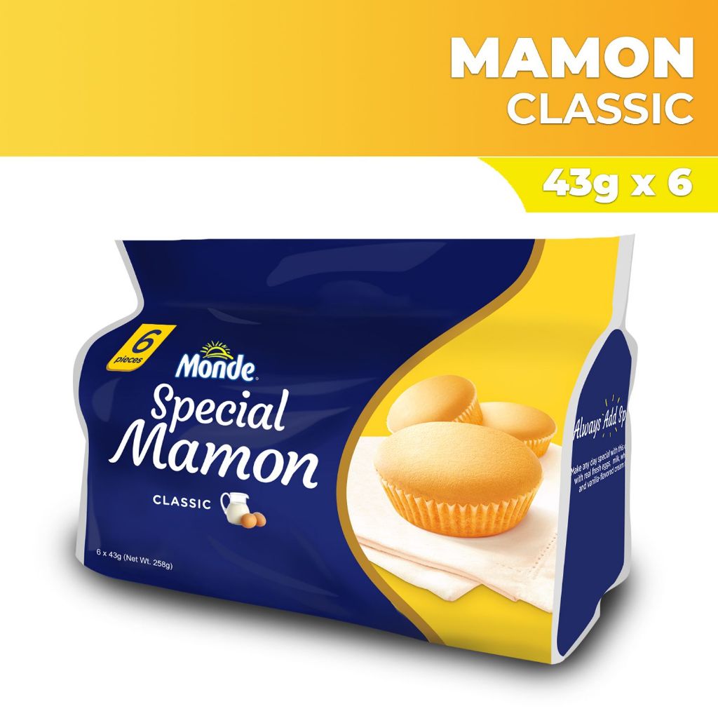 Monde Special Mamon Classic 43gx6 | Shopee Philippines