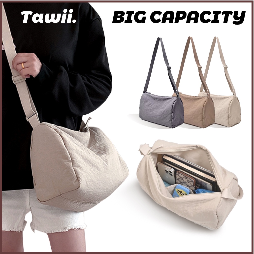 Tawii. large capacity crossbody bag Bags Uniqlo travel bag luggage for ... Tawii. large capacity crossbody bag Bags Uniqlo travel bag luggage for ...