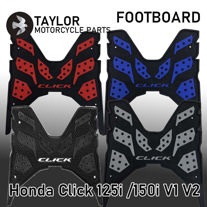 Honda Click 125i /150i Rubber Footboard Matting With Bolts For Honda ...