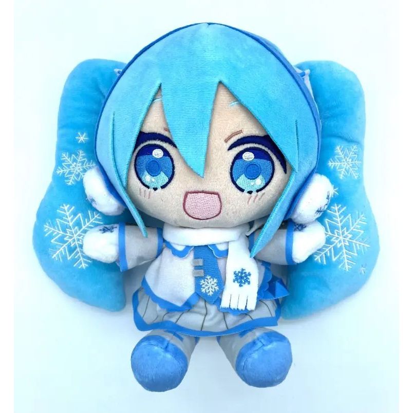Hatsune Miku Plush Doll Snow Yuki Miku Vocaloid Sky Town Limited fufu ...