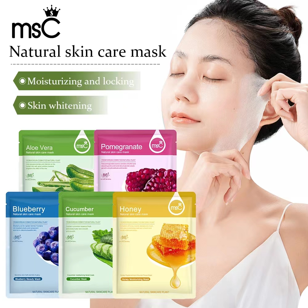 Styleclub Authentic Korean MSC Facial Fruit Mask Skin Care Mask Facial ...