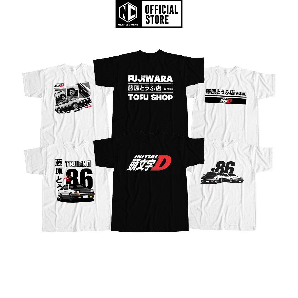 ANIME SHIRT - INITIAL D SHIRT - FOR MEN AND WOMEN SHIRT | Shopee ...