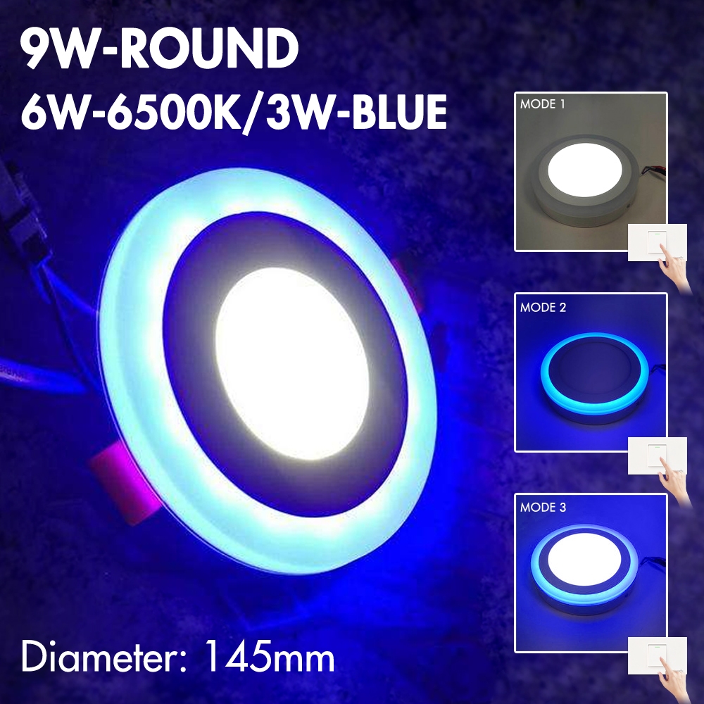 【5 year warranty】Tricolor Pin Lights Led Downlight Recessed Panel ...
