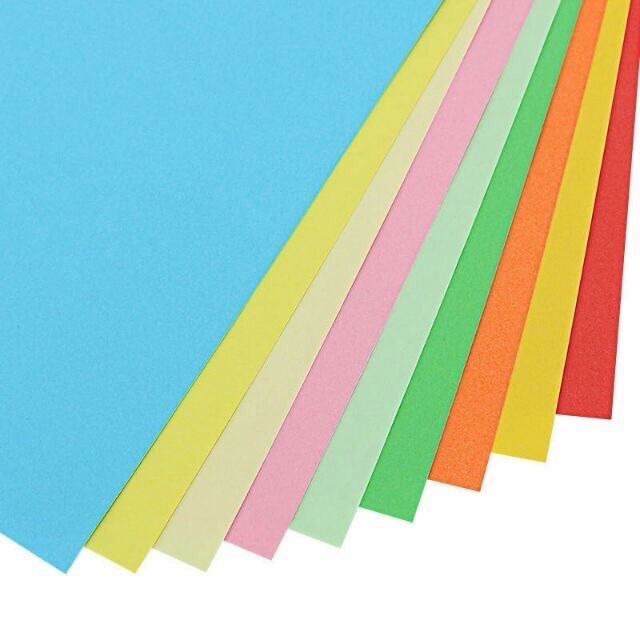 BARBIE Cartolina per Roll White /Neon / Dark Colors Colored Paper Arts ...