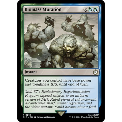Biomass Mutation - Fallout Commander | Shopee Philippines
