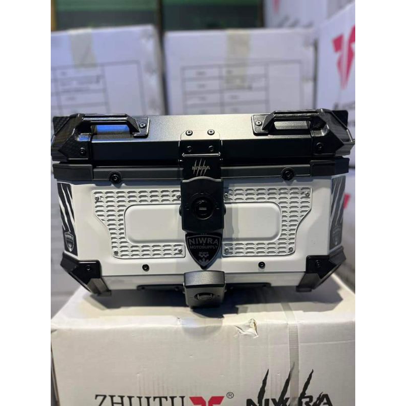 NEW‼️22L,25L,35,45L,55L/50L and 65L ALLOY TOP BOX NIWRA | Shopee ...