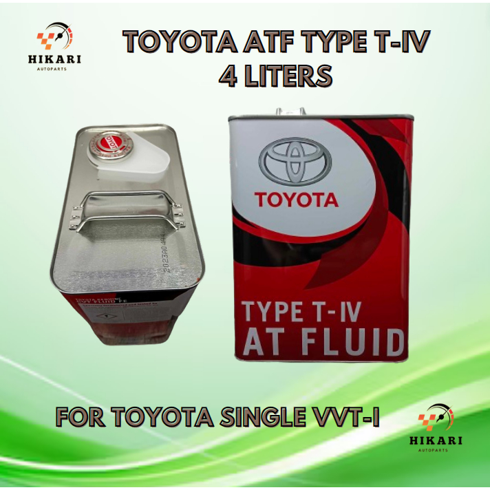 Toyota ATF Automatic Transmission Fluid Type T-IV 4 Liters for Toyota ...