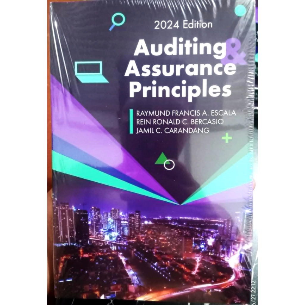 Auditing & Assurance Principles 2024 by Escala, Bercasio and Carandang ...