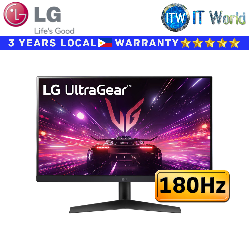 Itw | LG Gaming Monitor 24"(1920x1080 FHD) / 180Hz / IPS / 1ms GTG ...