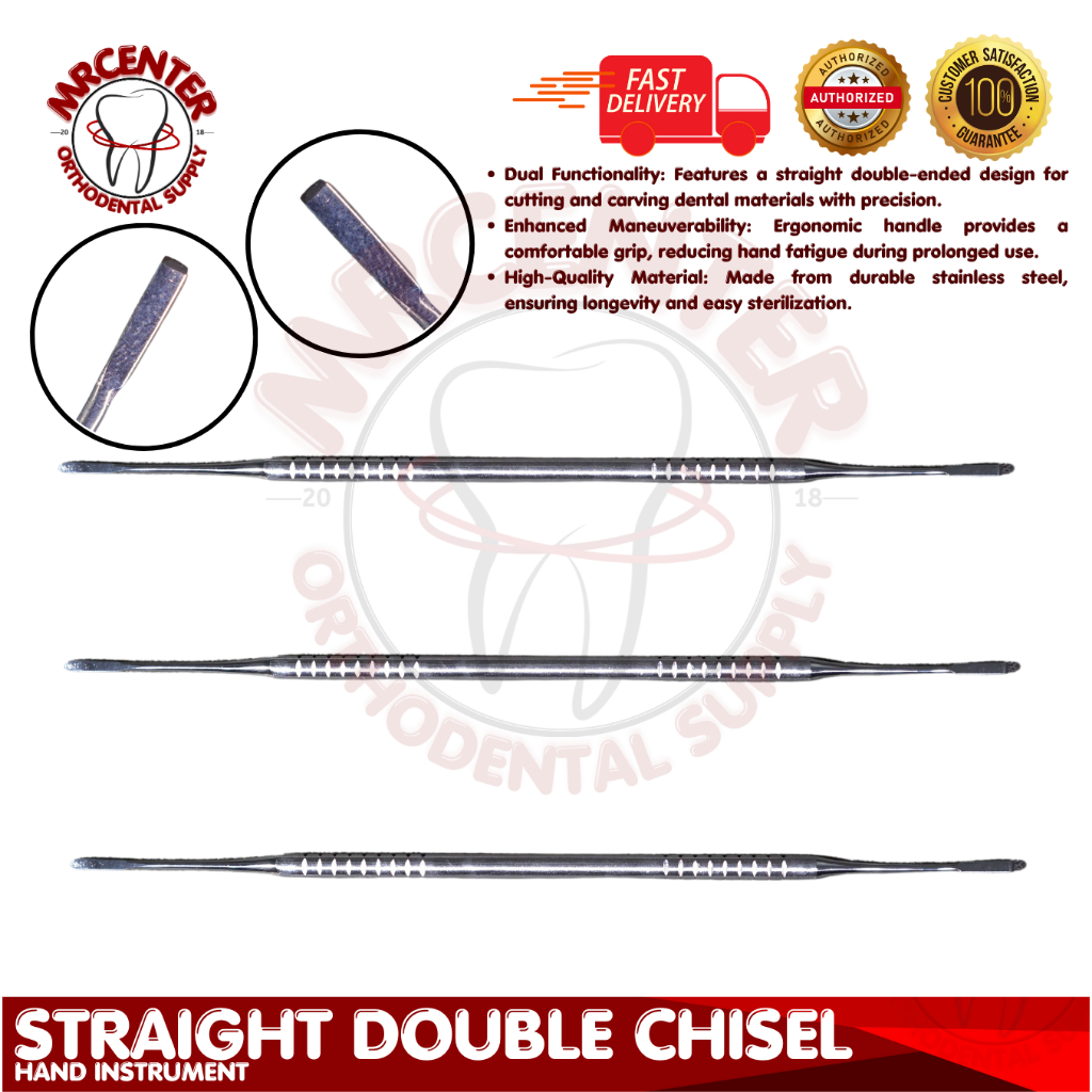 MrCenter03 | Double-Ended Resto Chisel: Precision Stainless Steel ...
