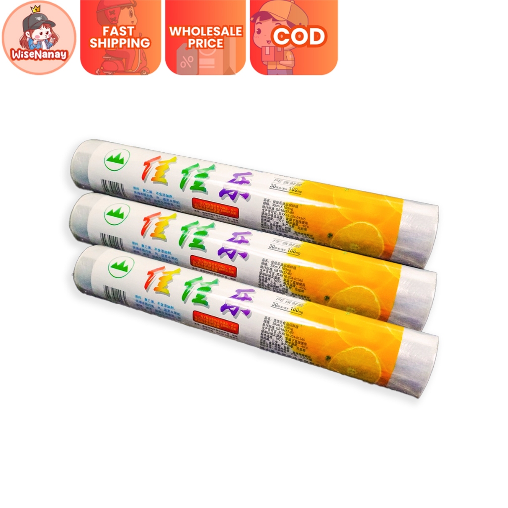 WiseNanay Plastic Wrap Food #6362 - Preservation Film Food Wrapper ...