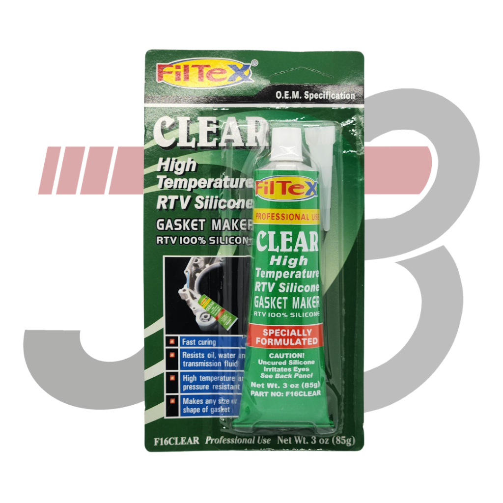FILTEX Clear RTV Silicone Gasket Maker | Shopee Philippines