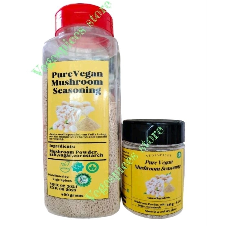 Pure Vegan Mushroom seasoning | Shopee Philippines