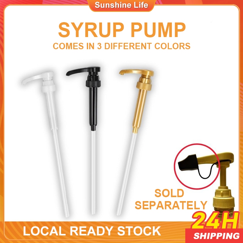 10ml Per Pump Free Pump Cover Plastic Syrup Pump For Easy Starbucks ...