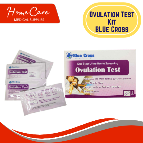Ovulation Test Kit BLUE CROSS (Exp.2025-08) - piece SALE! | Shopee ...