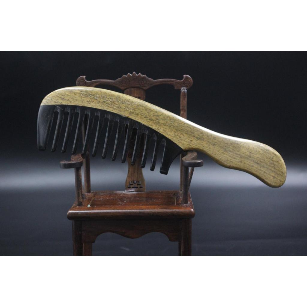 Hua Mulan OXGSW 210C Ox Horn and Green Sandalwood Comb | Shopee Philippines