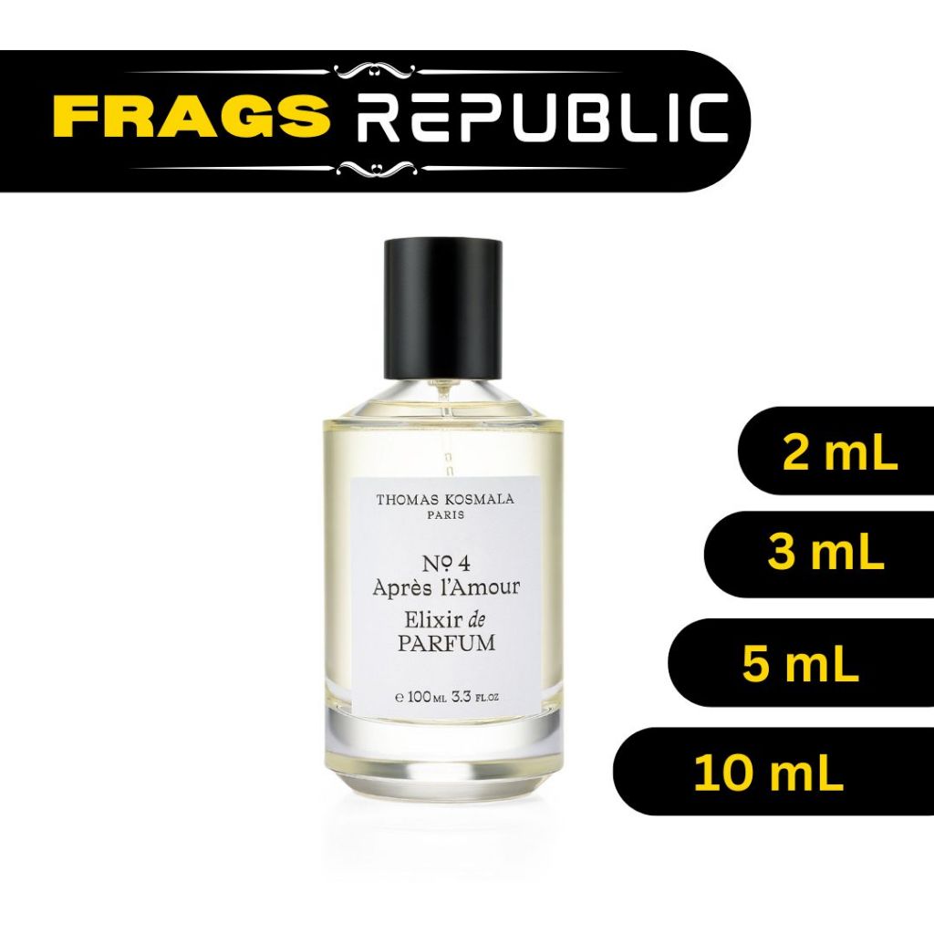 Orig TK4 Après l’Amour EDP Decant not full bottle | Shopee Philippines