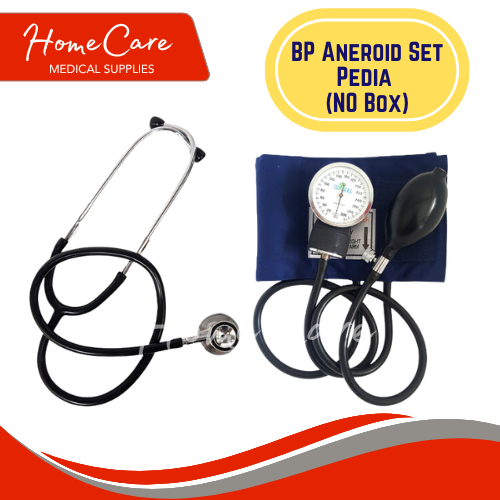 BP Aneroid Set Pedia, SALE!!! (with Stethoscope) 10-16yrs old | Shopee ...