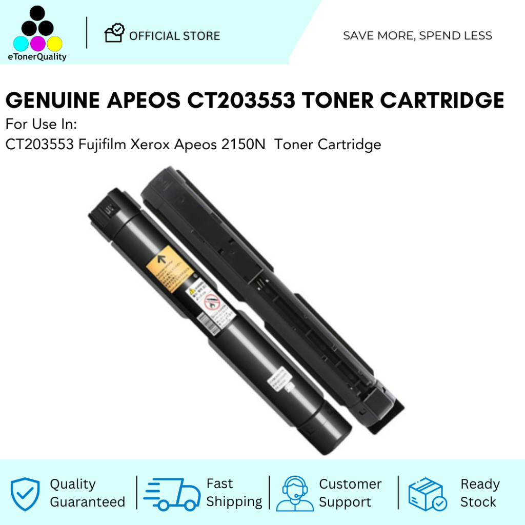 Apeos 2150 /2350 CT203553 Genuine Fuji Film Toner Cartridge | Shopee ...