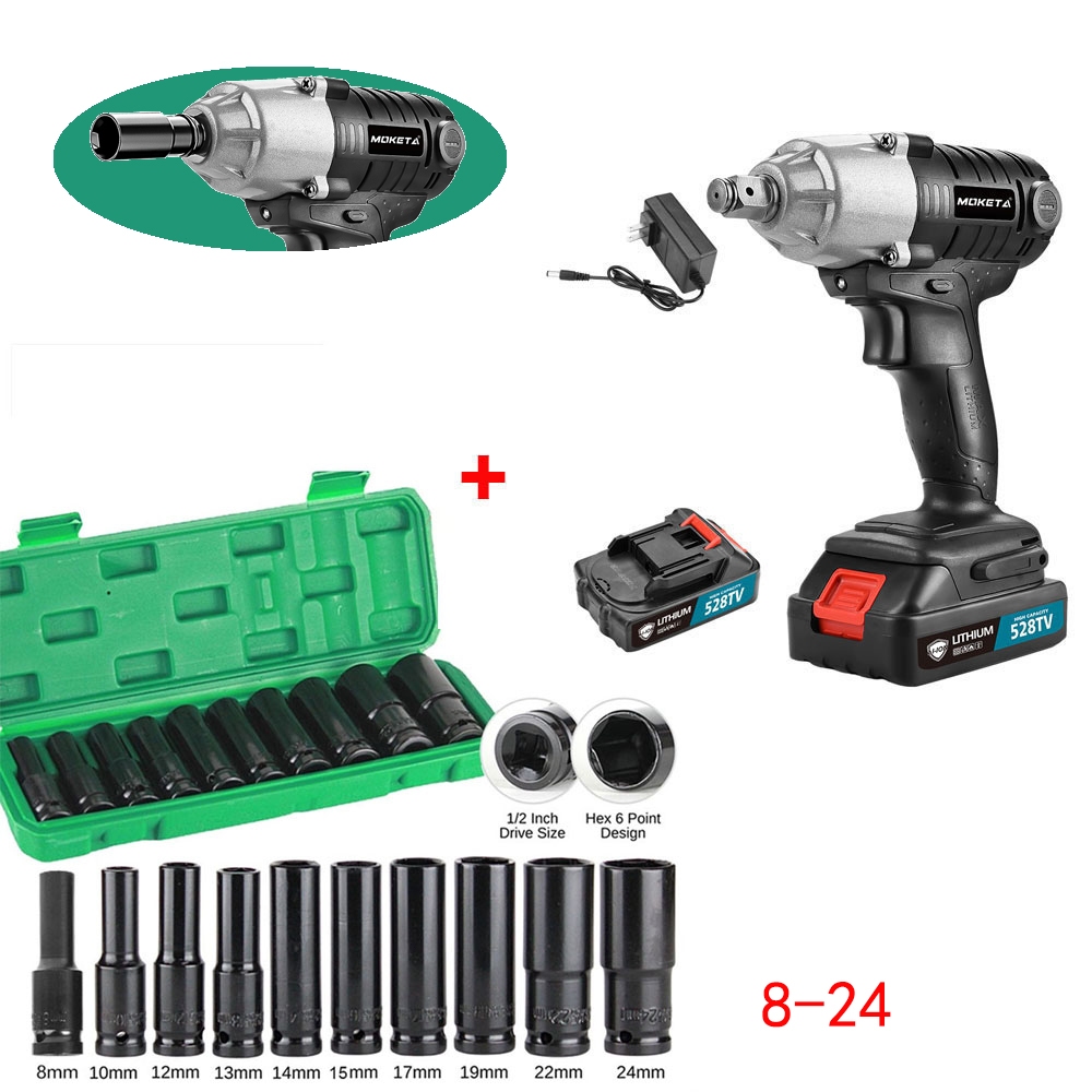 Impact wrench socket set 1/2 inch Drive Deep Impact Socket Set Heavy ...