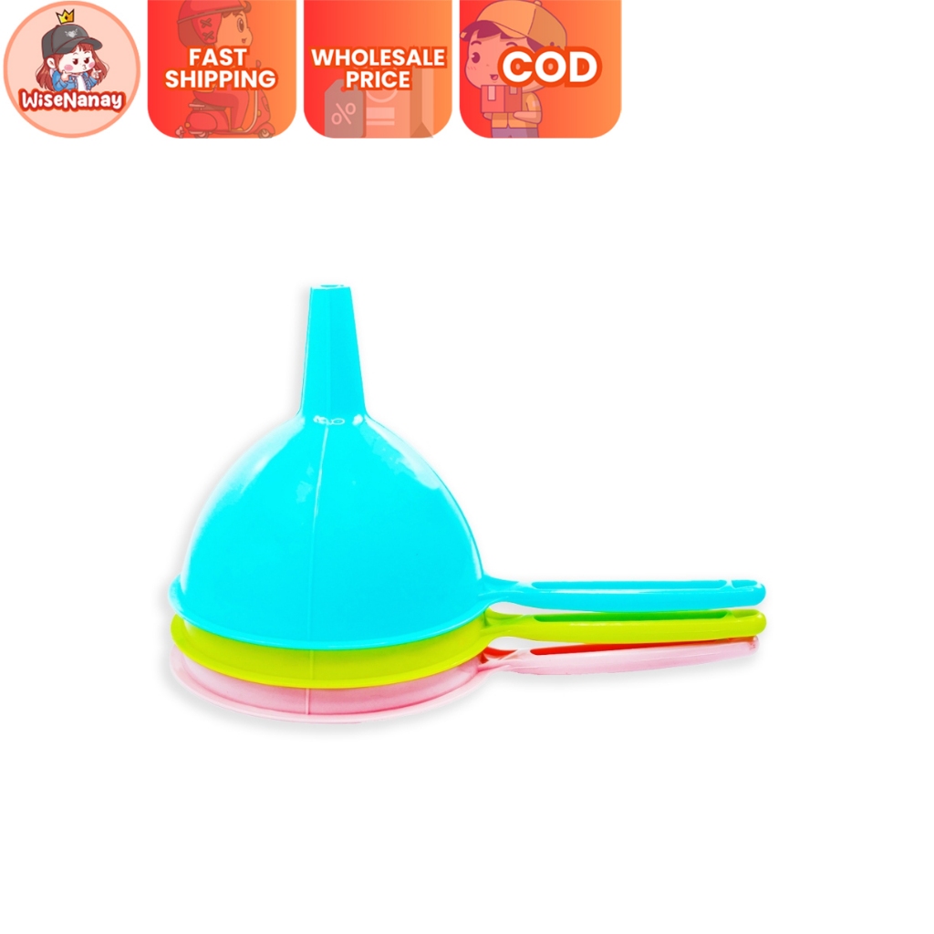 WiseNanay Plastic Funnel w/ Handle #LX1957 - Plastic Embudo | Shopee ...
