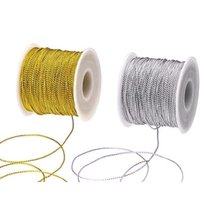 Metallic Cord for Gift Tag (288 yards) | Shopee Philippines