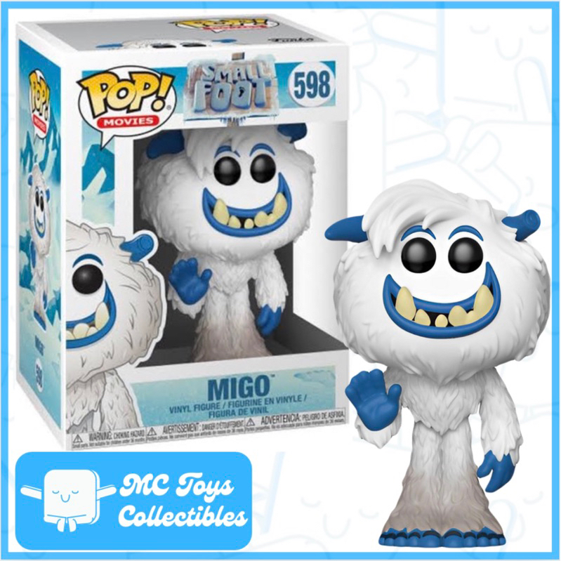 Funko POP! Movies: Small Foot Migo #598 (Free Protector) | Shopee ...