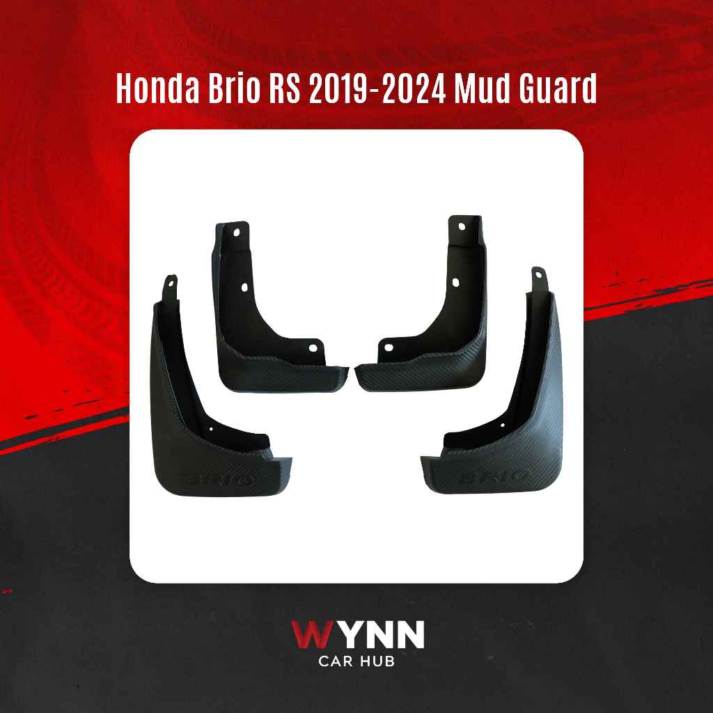 Honda Brio RS 2019-2024 Mud Guard | Shopee Philippines