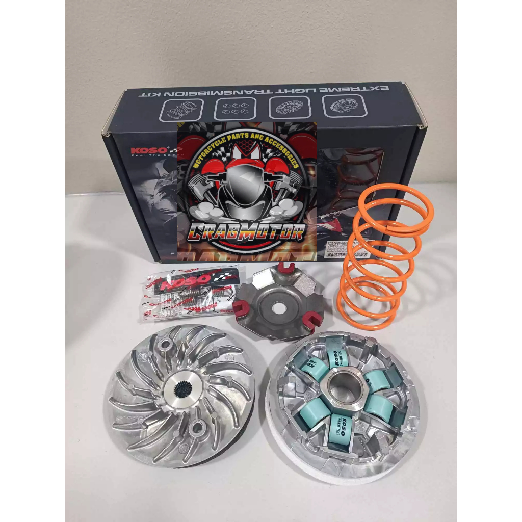 KOSO Transmission Power Kit Click 125 V2/V3 - Click 150 - Airblade 150 ( 13.5°) | Shopee Philippines