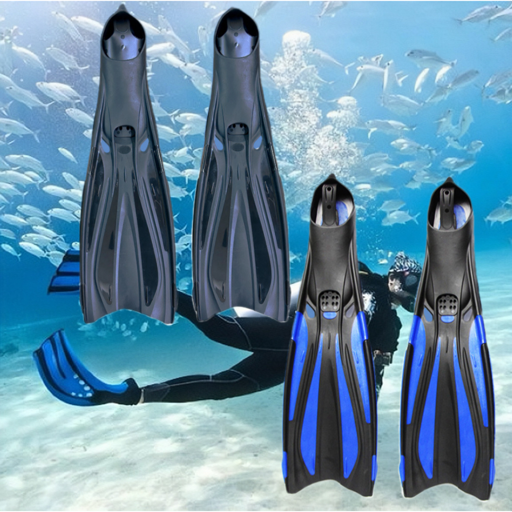 Diving Fins, Long Free Diving Fins, Spear Fishing, Professional ...